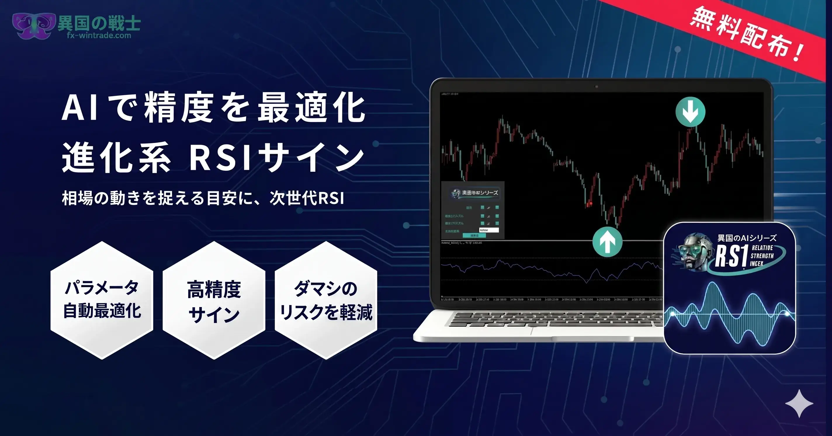 【異国のAI.RSI】MT4/5対応の無料インジケーター | 【FX】異国の戦士